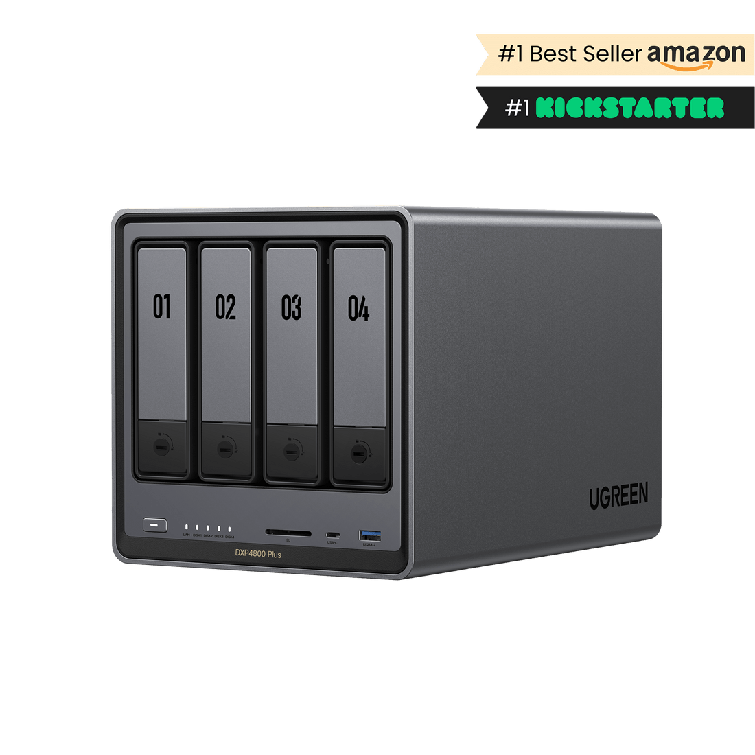 10GbE 4-Bay UGREEN DXP4800 Plus NAS for Content Creators – UGREEN NAS US