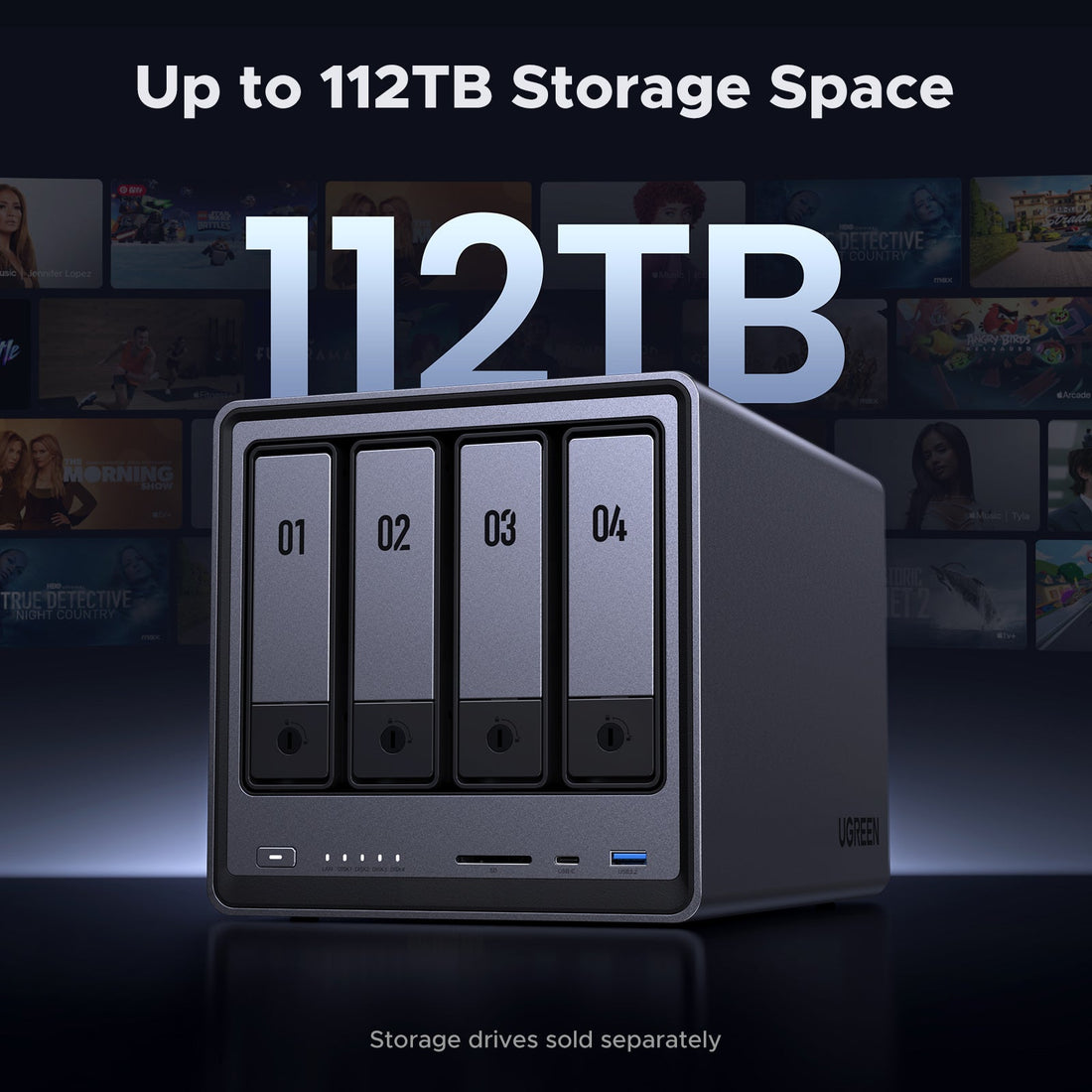Professional NAS Storage | 4-Bay Media Server – UGREEN NAS US